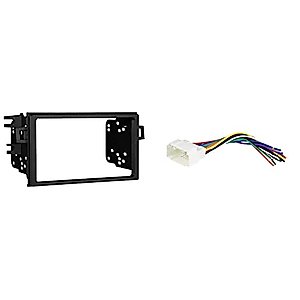 Metra 95-7895 Double DIN Installation Dash Kit for 1998-2002 Honda Accord & Scosche HA08B Compatible with Select 1998-11 Honda Power/Speaker Connector/Wire Harness