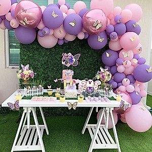 JoyAmigo Butterfly Stuffed Animal Plush Bug Toys with Embroidered Wings Soft Insects Plushie Bundled with Cocoon Bag, Gift for Girls Kids Babies, Mother's Day Present