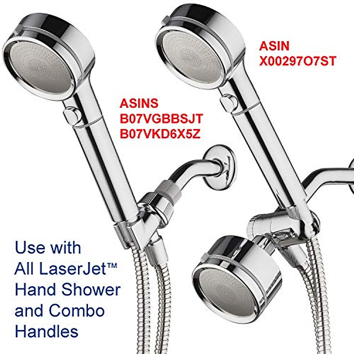 LaserJet 2-piece Mixed Mineral Stones Replacement Set - Use with Any LaserJet Handheld Shower Head or Combo – America's Most Cost Efficient Shower Water Filtration System – Trusted US Brand