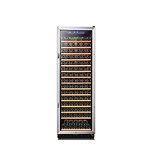 Lanbo Compressor Built-in Single Zone Wine Cooler with Safety Lock, 171 Bottles