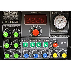 2021 Everlast PowerPro 205Si 200a AC DC TIG 50a Plasma Cutter Multi Process Welder PP205si