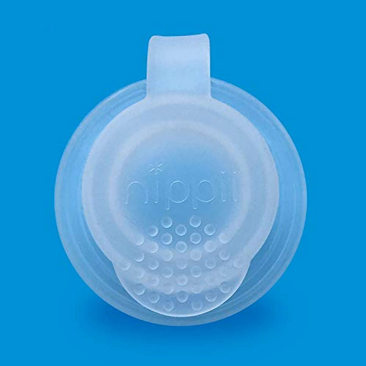 Nippii Baby Freezable Teether Pacifier Fill with Water. Freezable Pacifier Provides Cold Soothing Gum Teething Relief for Teething Babies