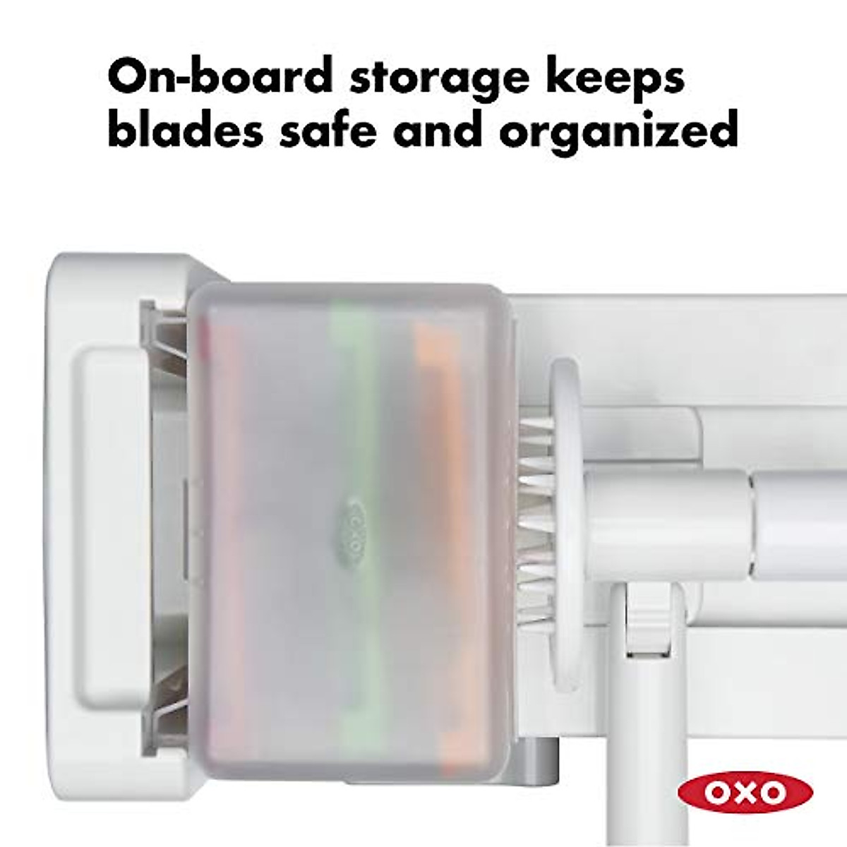 OXO Good Grips 3-Blade Tabletop Spiralizer with StrongHold Suction, White