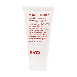 EVO Mane Attention Protein Hair Treatment - Reconstructs, Repairs, & Strengthens Hair - Travel Size, 30ml / 1.01fl.oz