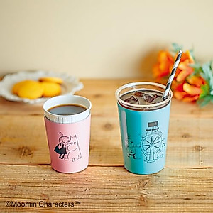Skater STCV2-A Stainless Steel Tumbler, Hot and Cold Retention, Convenience Store Coffee, 13.5 fl oz (400 ml), M, Moomin