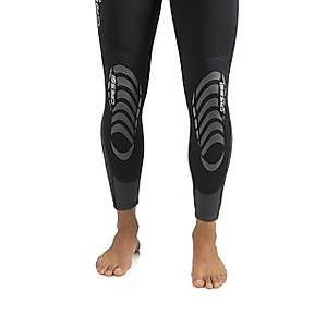 Cressi Bahia Flex 2.5mm Man, Black/Silver, L