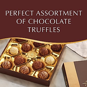 Lindt Gourmet Chocolate Truffles Gift Box, 6.8 oz.