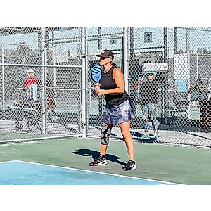 BLEVONH Skorts Skirts for Women Drawstring Waist Pleated Skirt Ladies Loose Fit Tennis Skort with Liner Womens Shorts for Summer Red L