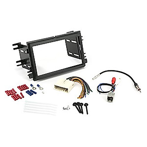 SCOSCHE Install Centric ICFD6BN Complete Basic Installation Solution For Installing A Double DIN Aftermarket Stereo Compatible With Select 2004-12 Premium Sound Ford, Lincoln And Mercury Vehicles