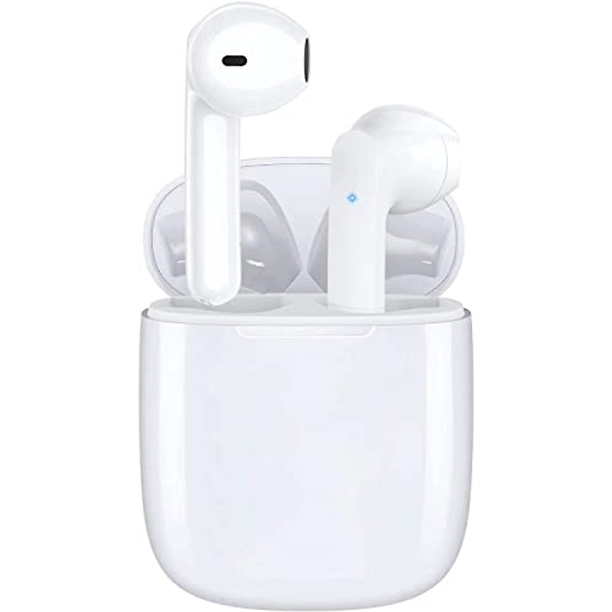 Wireless Earbuds Bluetooth 5.0 Headphones Noise Cancelling Air Buds Pods 3D Stereo Ear pods in-Ear Ear Buds with Deep Bass Earphones Sport Headsets for Android/Samsung/Apple iPhone
