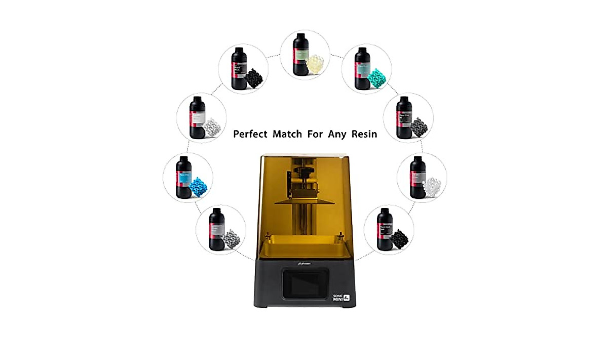 Phrozen Sonic Mini 4K 3D Printer Bundle with Resin | Fast & Precise