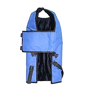 Gralara Calf Warm Clothing Oxford Fabric Waterproof Belly Protection Coat Calf Jackets Blanket for Winter Weather Calf Vest for Calves, Fleece Lining