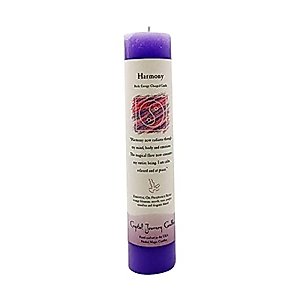 CRYSTAL JOURNEY Candle Pillar Harmony, 1 EA