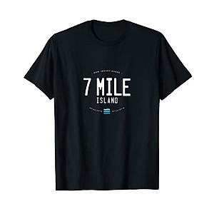7 Mile Island Avalon Stone Harbor Beach Waves T-Shirt