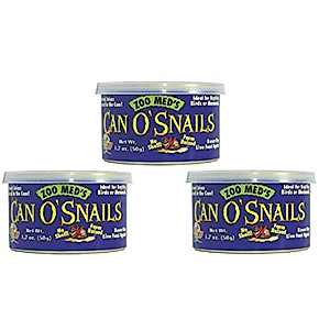 Zoo Med Can O' Snails Turtle Food, 1.7-Ounce (Pack of 3)