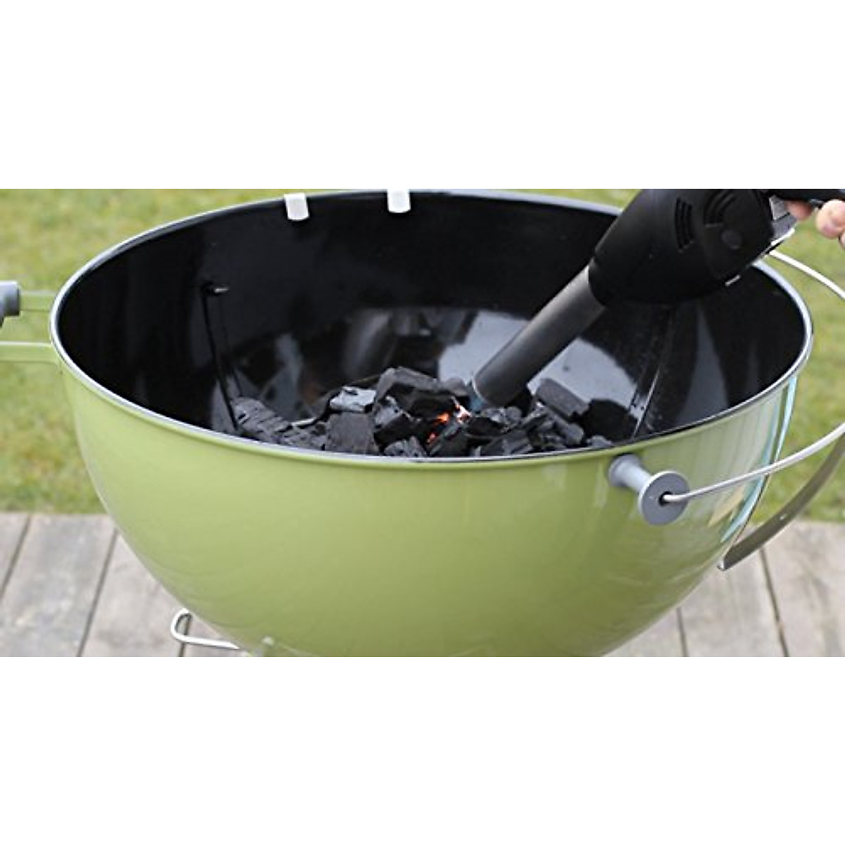 BISON AIRLIGHTER 420, Cordless Fire Starter, Charcoal Starter and Lighter, Grill Starter, Campfire Starter, Butane Powered with Built-In Blower