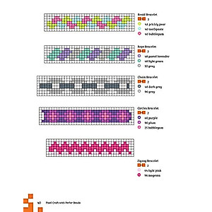 Pixel Craft with Perler Beads: More Than 50 Patterns: Patterns for Hama, Perler, Pyssla, Nabbi, and Melty Beads (Design Originals) Retro 8-Bit Wearables, Jewelry, & Home Decor, Step-by-Step
