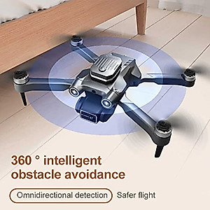 Drone with Camera for Adults 4K, RC Quadcopter Drones with Auto Return, Foldable Quadcopter with Altitude Hold, Headless Mode for Outdoor, Camping