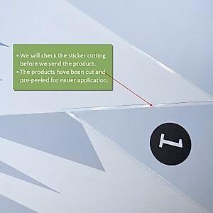 funlife Nordic Style Fabric Mountain Wall Murals Peel and Stick, Self Adhesive Waterproof Landscape Wall Stickers Wall Art, Watercolor Wallpaper Decals for Kids Bedroom Living Room, Blue