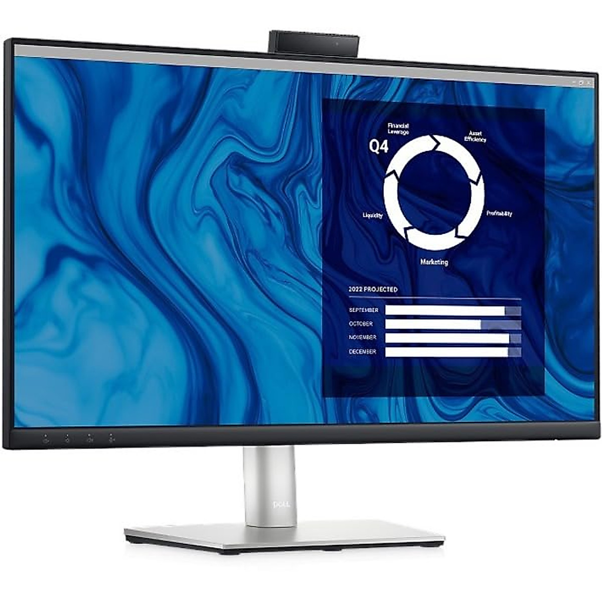 Dell C2423H 23.8" Full HD WLED LCD Monitor - 16:9 - Black, Silver