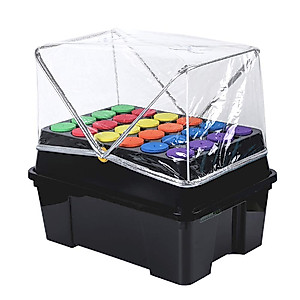 HORTIPOTS Aeroponic Cloner Machine 24 Site for Cuttings Rooting Using 2 inch Neoprene Inserts or 2 inch Clone Collars