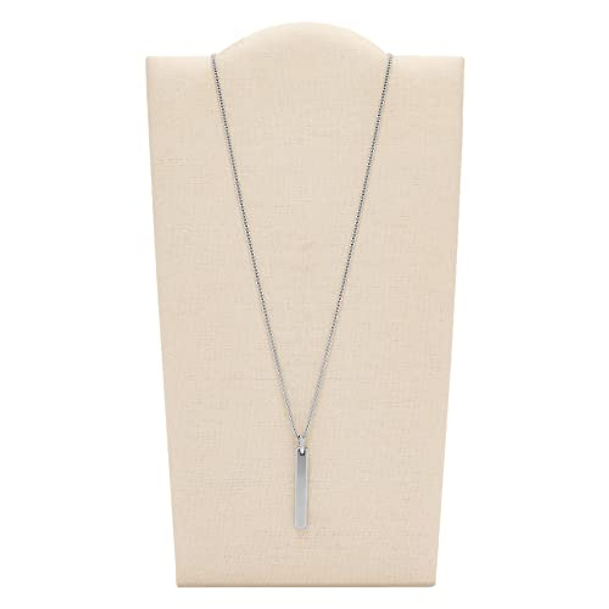 Fossil Men's Men's Stainless Steel Necklace, Color: Silver (Model: JF03988040)