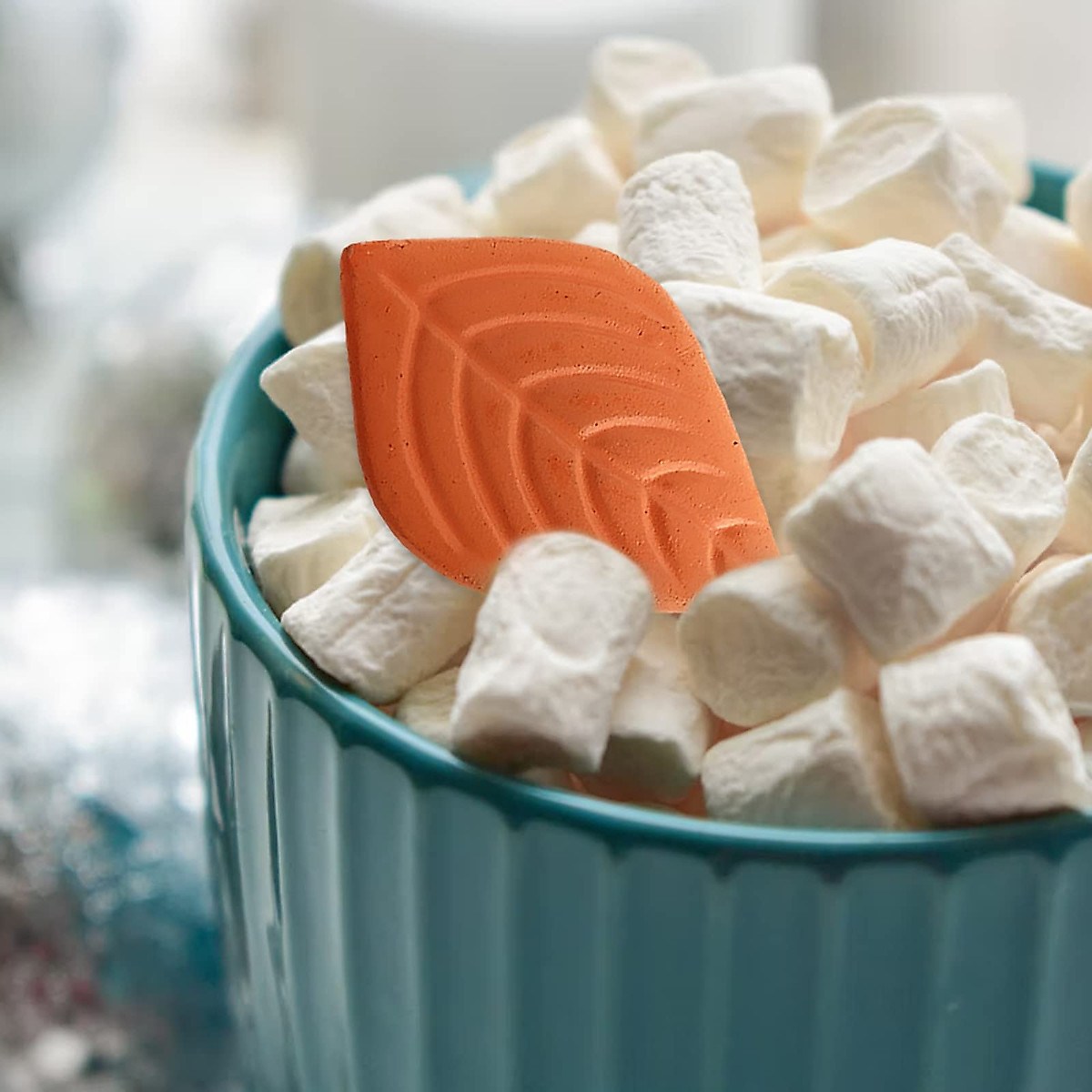 10pcs Brown Sugar Keeper Saver Softener for Keeping Moist Fresh Terra Cotta Brown Sugar Saver Kitchen Gadgets Food Storage Containers Leaf Design