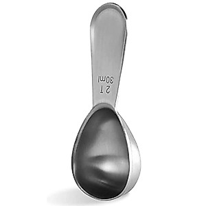 Coffee Scoop: U-Taste Durable 18/8 Stainless Steel Measuring Coffee Scoop 2 tablespoon