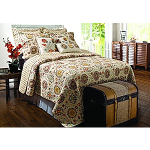 Greenland Home Decorative Pillow, 1 Count (Pack of 1), Multicolor