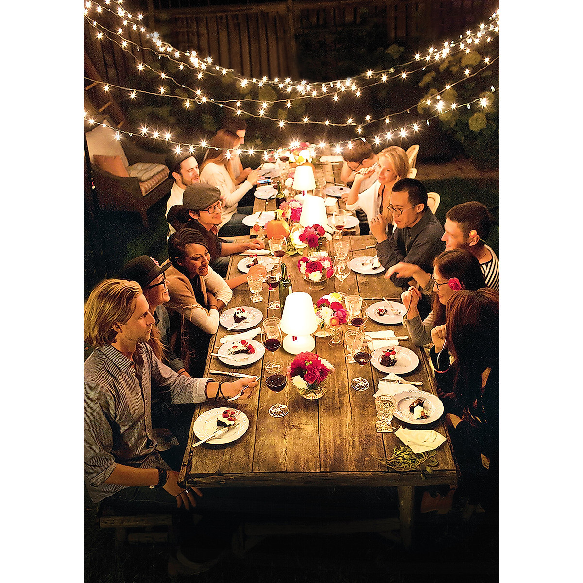 Fatboy Edison The Petit Lamp Rechargeable Portable LED Light, White