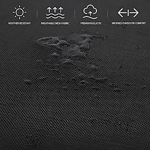 MUPATER 4-Fold Patio Chaise Lounge Chair for Outdoor with Detachable Pocket and Pillow, Portable Sun Lounger Recliner for Beach, Camping and Pool, Cream White