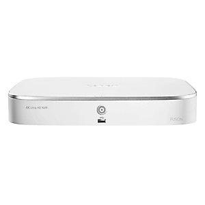 Lorex N841A82 8 Channel Fusion Series 4K HD 2TB IP Ultra HD Security System Network Video Recorder (NVR) with mart Motion Detection and Voice Control, Smart Home, White (Renewed)