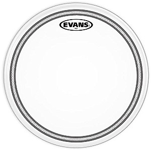 Evans EC2 Edge Control 16" Frosted/Coated Drum Head, B16EC2S