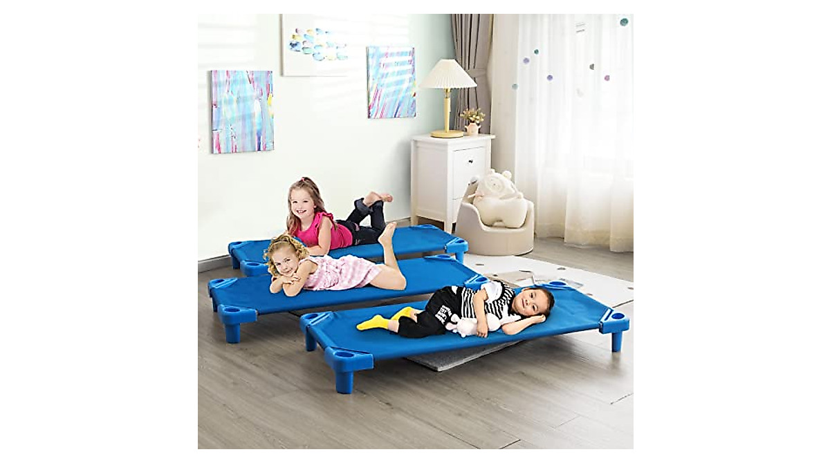 HONEY JOY Kids Daycare Cots - Pack of 6 for Naptime