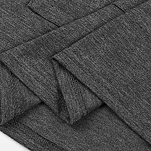 Hanweini Maternity Hoodie Tops Sweatshirt Casual Long Sleeve Ruched Pregnancy Shirt Tunics (Grey,Medium)