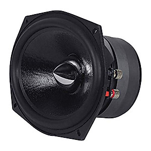 Rockville RVL69W 6x9 300w Competition Cast Aluminum Car Subwoofer Mid-Bass+Lows,Black