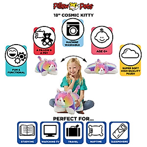 Pillow Pets Originals Cosmic Cat Stuffed Animal Plush