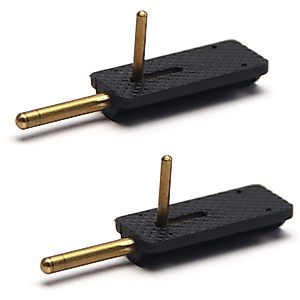 Fielect 2Pcs Canopy Hatch Lock Latches for RC Airplane Cockpit Cover Fixing 30x12.5x6mm Black