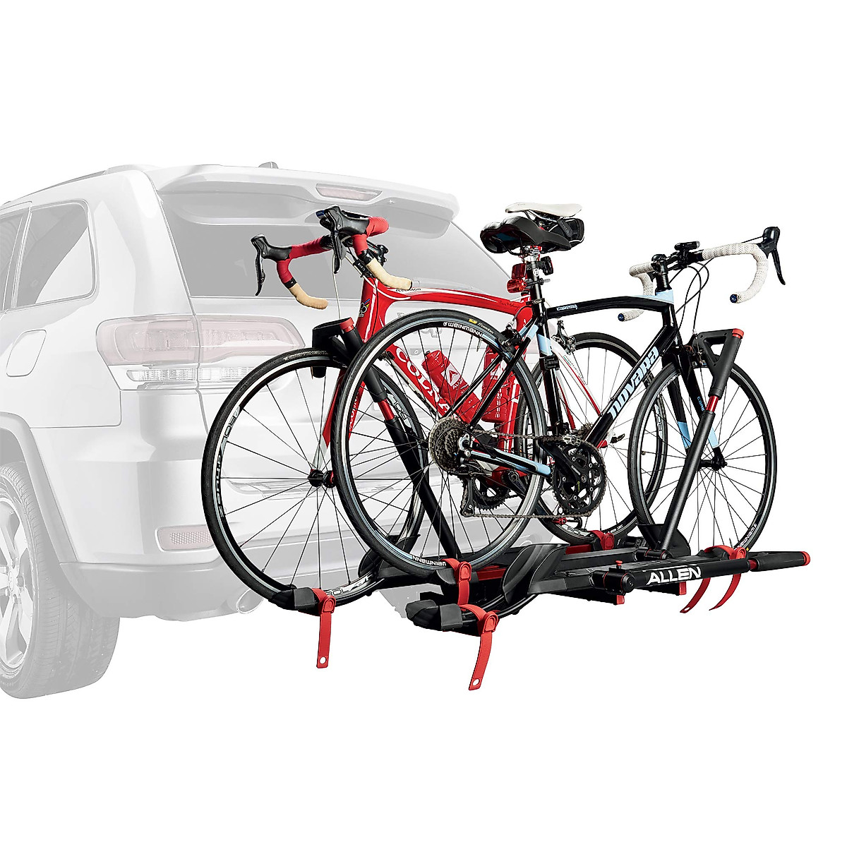 Allen Sports Premier 3-Bike Tray Rack, Model AR300, Black