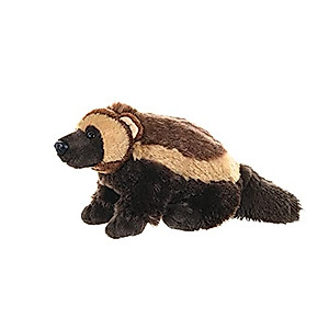 Wild Republic Wolverine Plush, Stuffed Animal, Plush Toy, Gifts for Kids, Cuddlekins 12 Inches, Multicolor