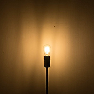 Haian Support Efficient 12V LED Bulb 6W 600Lm - E26/E27 Base - 12-24V AC/DC - 4 Pack - Ideal for Off-Grid Solar Battery Systems, RVs, Marine Lighting - Energy Saving 60W Equivalent - Warm White 2700K