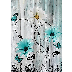 Daisy Flower Diamond Art Painting Kits for Adults - Full Drill Diamond Dots Paintings for Beginners, Round 5D Paint with Diamonds Pictures Gem Art Painting Kits DIY Adult Crafts Kits 12x16inch