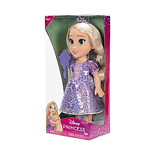 Disney Princess My Friend Rapunzel Doll 14 inch Tall includes Removable Outfit, Tiara, Shoes & Brush