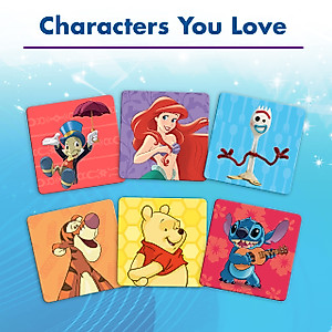 Wonder Forge Disney Classic Characters Matching Game | Fun Learning Toy for Kids Ages 3-5 | Engaging Memory Skills Game | Features Beloved Disney Icons