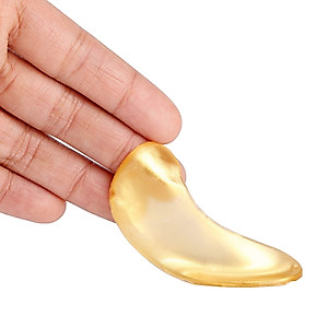 DELISOUL 20 Pack Collagen Crystal Lip Masks, Gold Under Eye Masks Set Natural Moisturizing Gel Anti-Aging Anti Chapped Hydrating Reducing Puffiness Dark Circles and Wrinkles Lip Eye Pads for Women Men