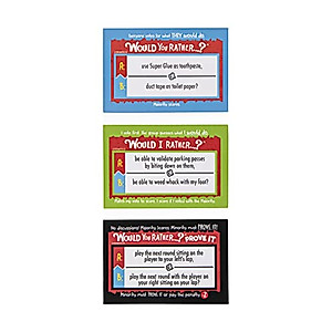 Spin Master Games Would You Rather…? Prove It, Hilarious Family Game of Demented Dilemmas, for Ages 8 and Up