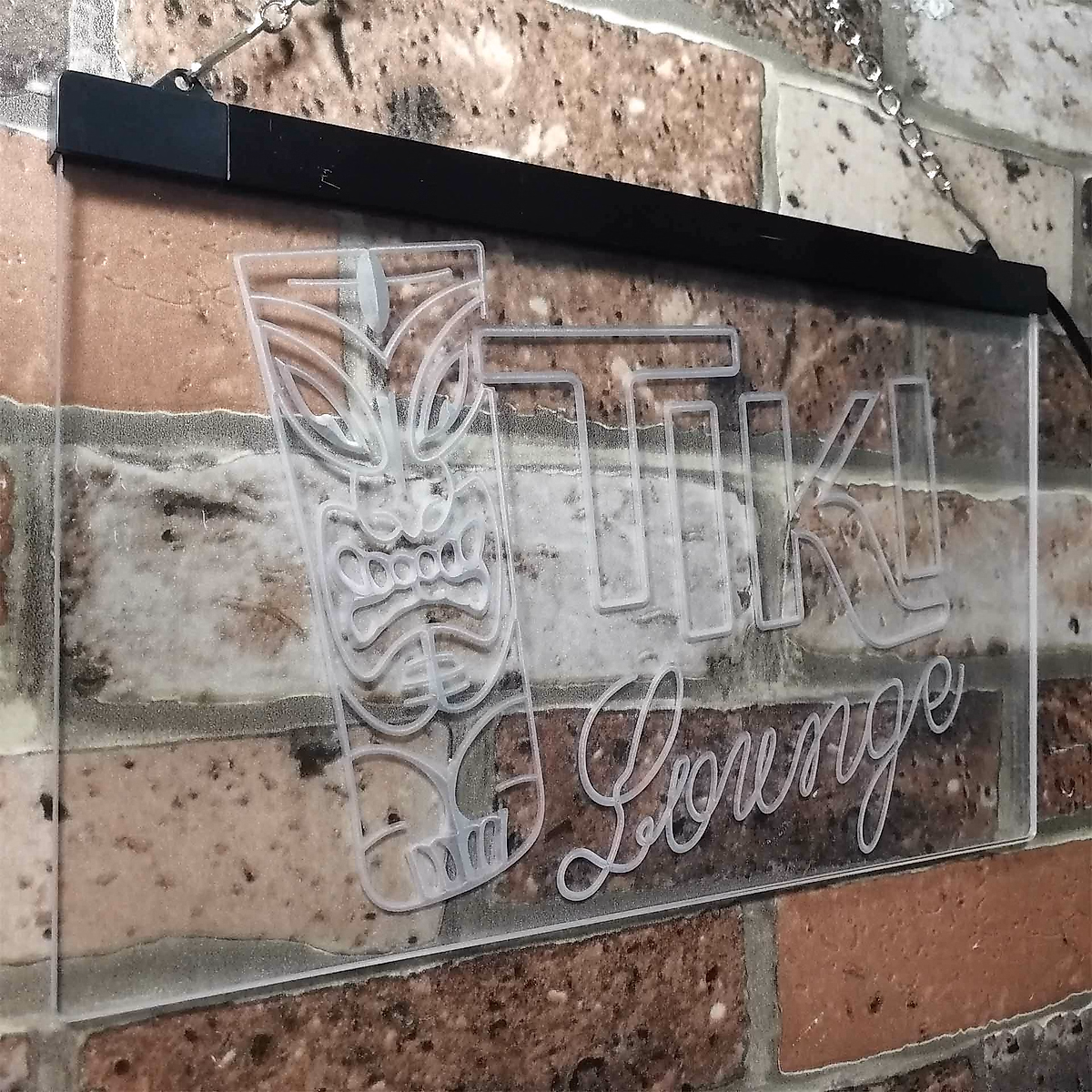 ADVPRO Tiki Lounge Bar Mask Beer Ale Pub Dual Color LED Neon Sign Blue & Red 24" x 16" st6s64-s0002-br