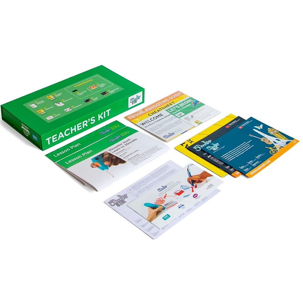 HamiltonBuhl STEAM-CP2 STEAM/STEM Content Producer's Kit #2, Includes: (1) Animation Studio Kit (ANI-KIT) and (1) 3Doodler EDU 6-Pen Classroom Learning Pack