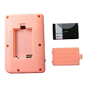 500 IN 1 Retro Video Game Console Handheld Game Player Portable Pocket TV Game Console AV Out Mini Handheld Player for Kids Gift(Pink)