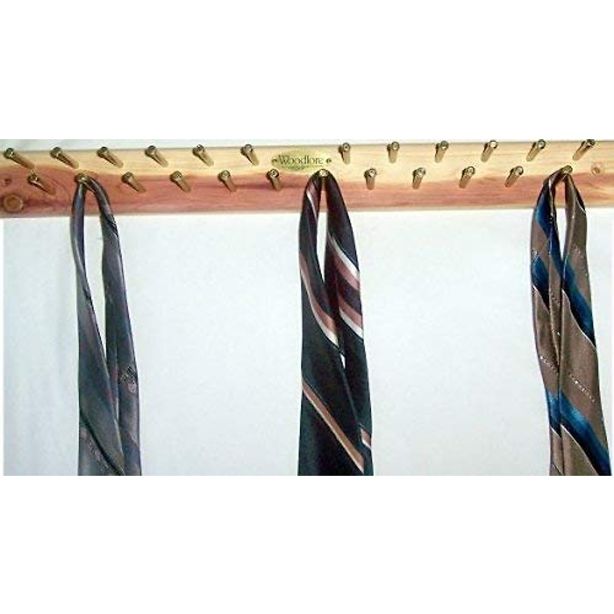 Woodlore Cedar Tie Rack Up to 24 Ties